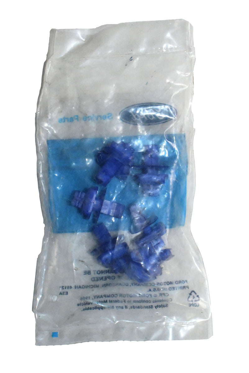 New molding / trim fastener set of 6 genuine Ford service part F1CZ-61